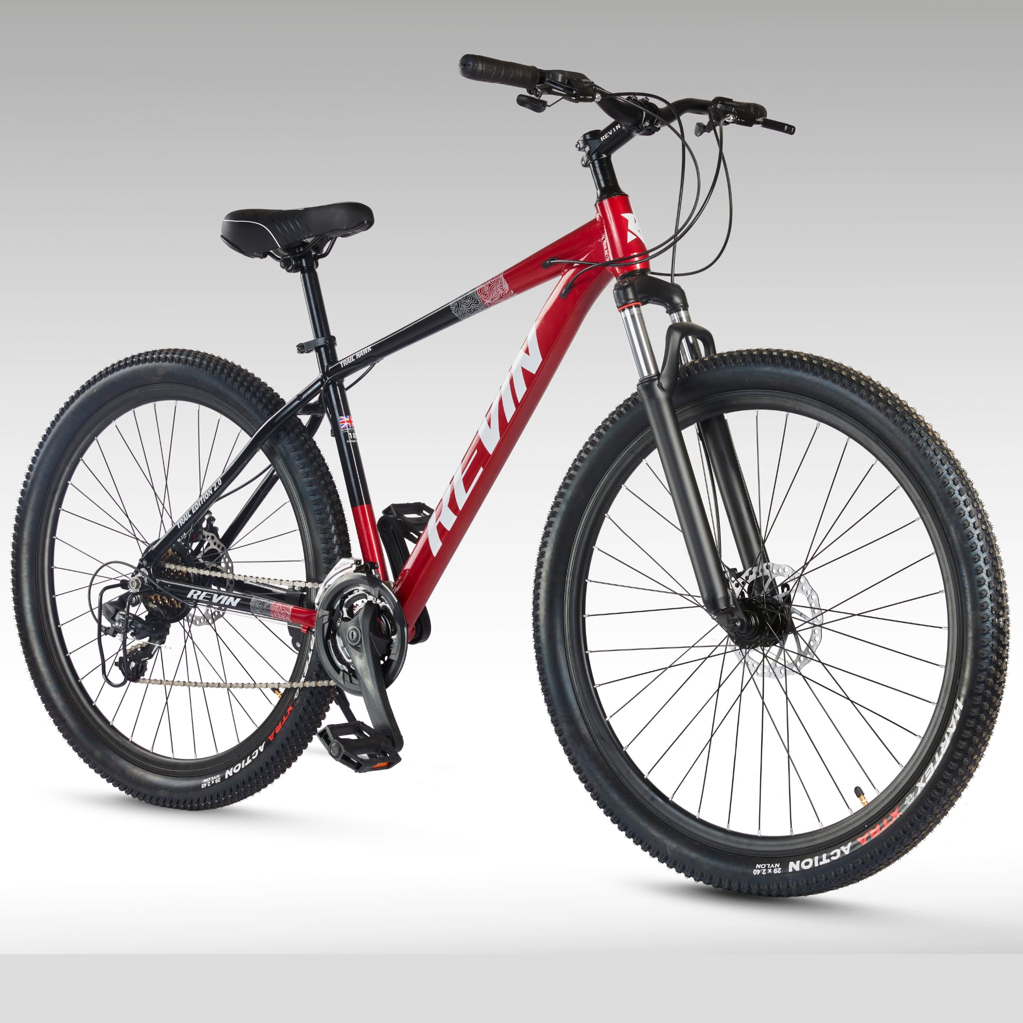 Buy Revin Trailhawk 29T | Aluminium Alloy Mountain Bike | Double Disc ...