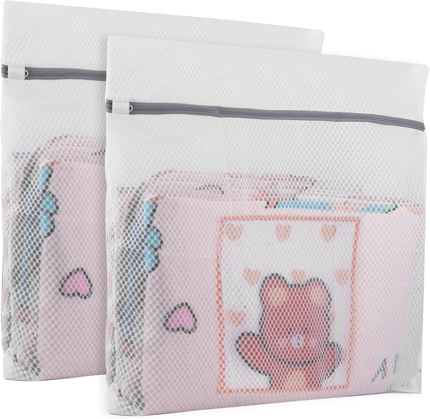 Amazon.com: Meuvo Mesh Laundry Bags for Delicates - Durable Lingerie ...