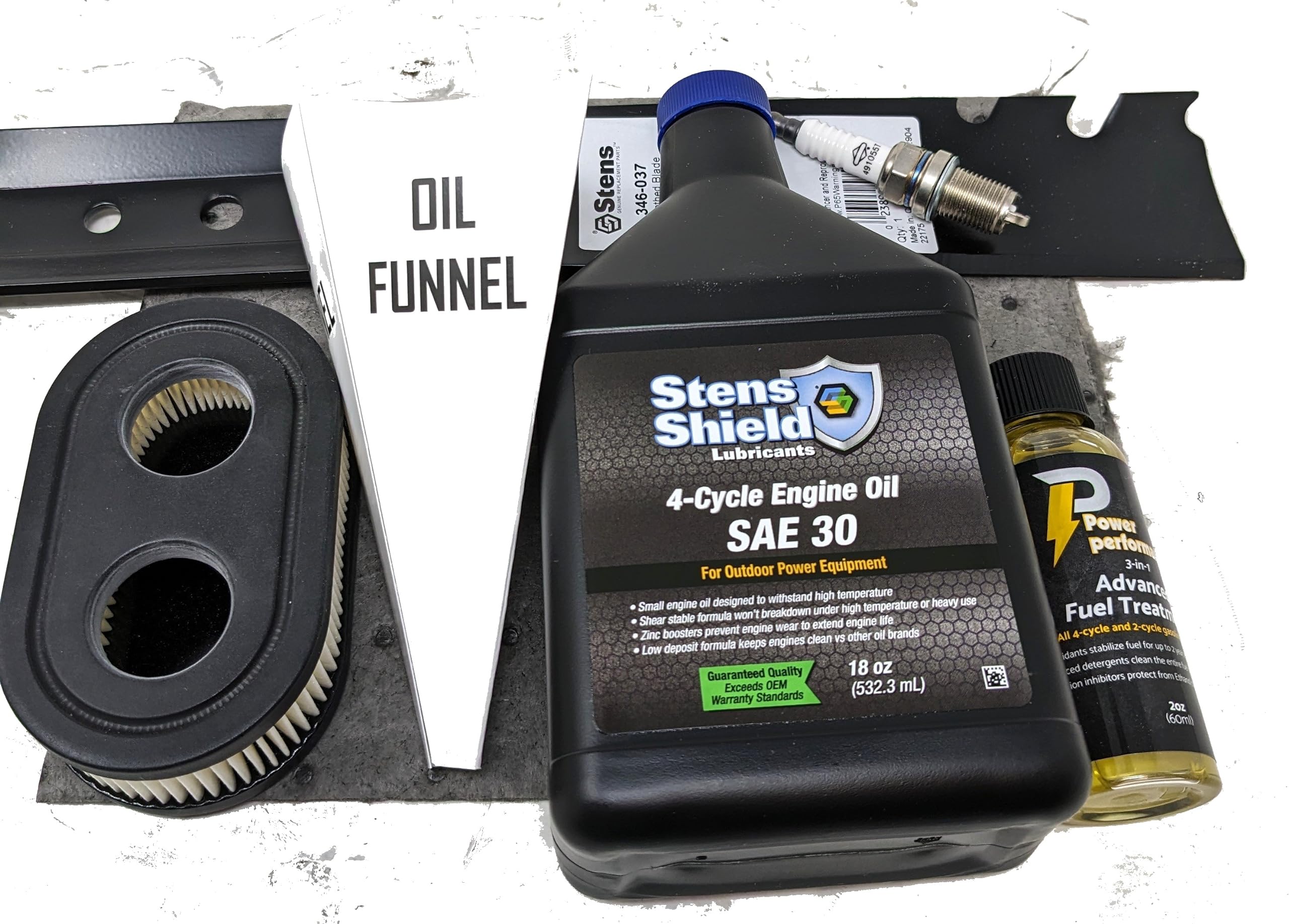 Amazon.com : Stens Engine Tune-Up Kit and Fuel Treatment (Replaces Toro ...