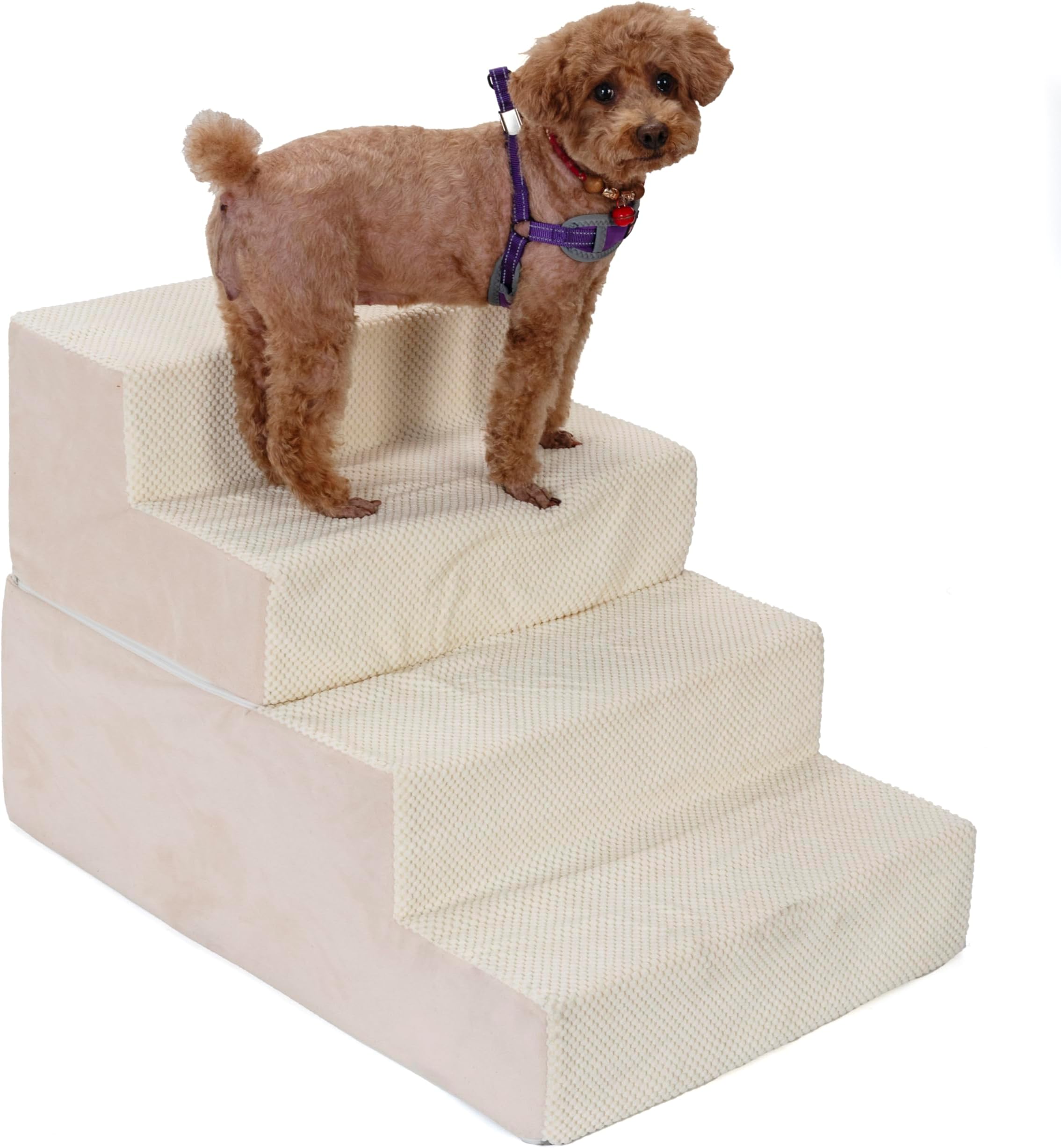 Amazon.com : Dog Stairs for Medium Dogs, 20" W, 20" H, 4 Tiers Pet ...
