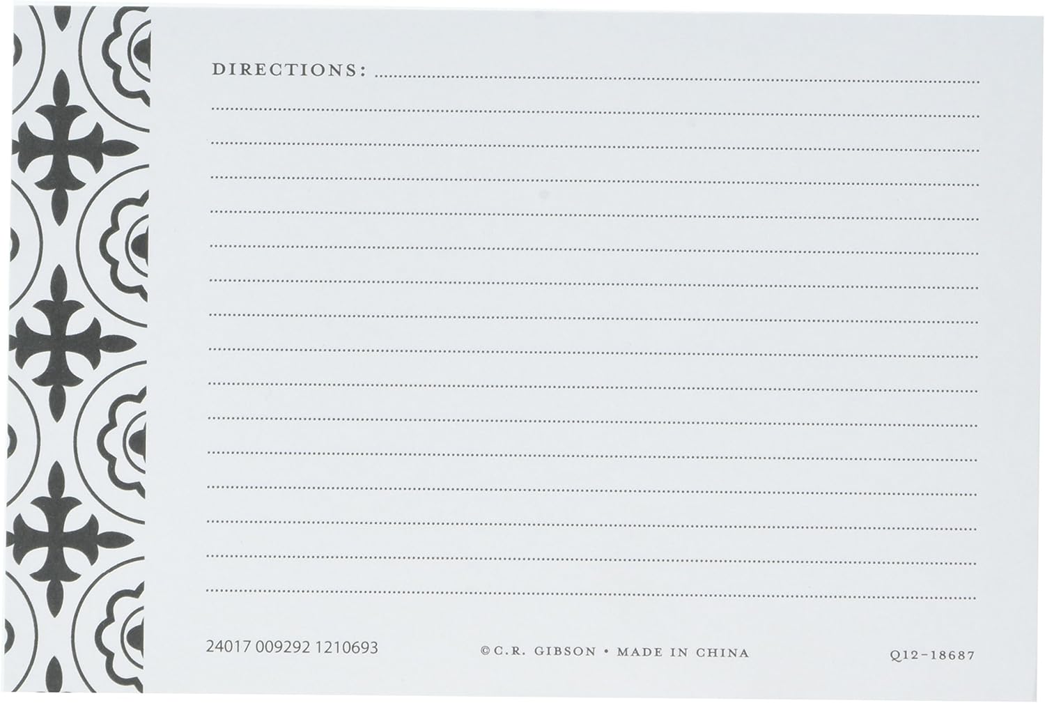 Amazon.com: C.R. Gibson Cards, 4 x 6, Rustic: Home & Kitchen