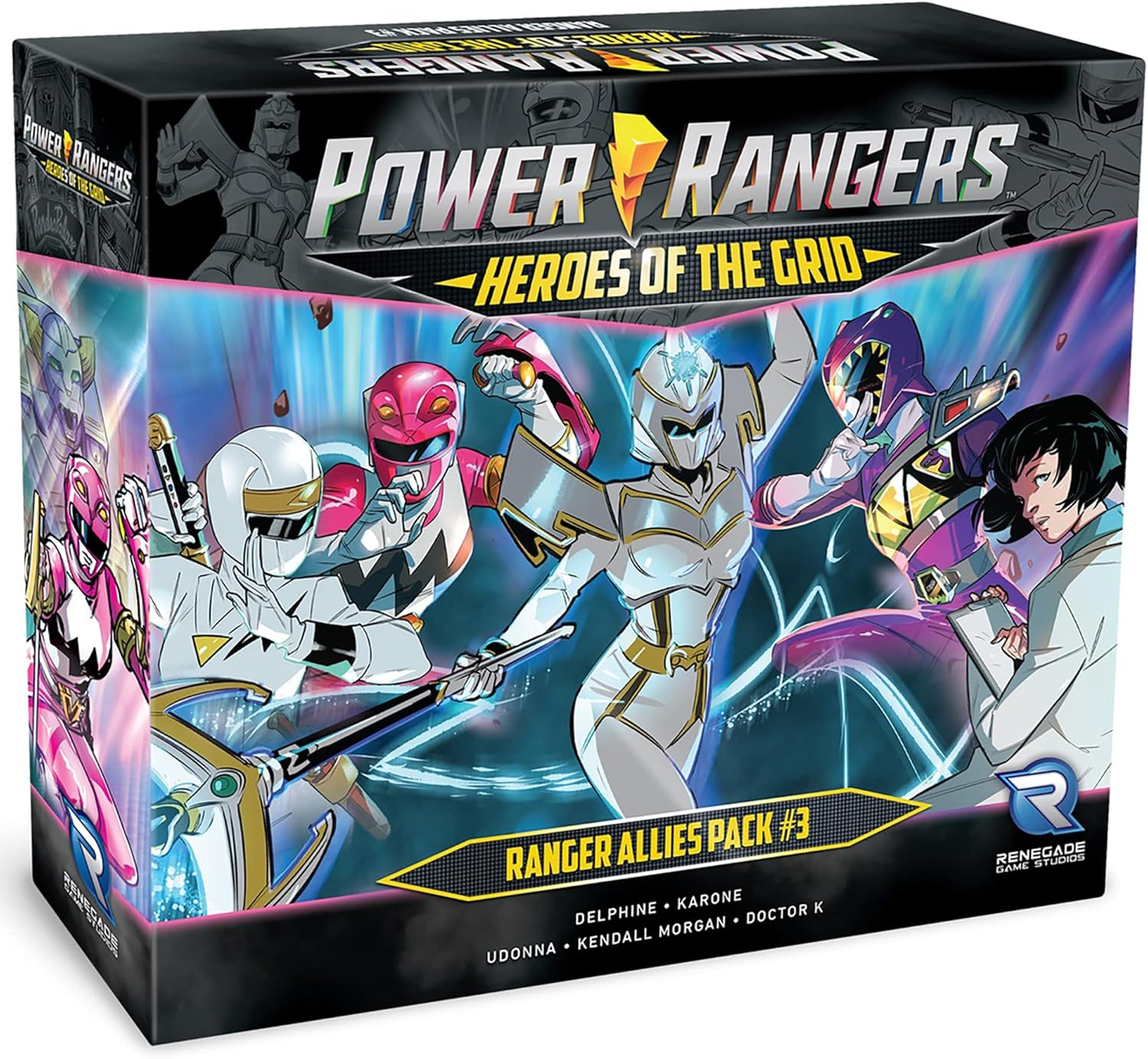 Amazon.com: Renegade Game Studios Power Rangers Heroes of The Grid ...