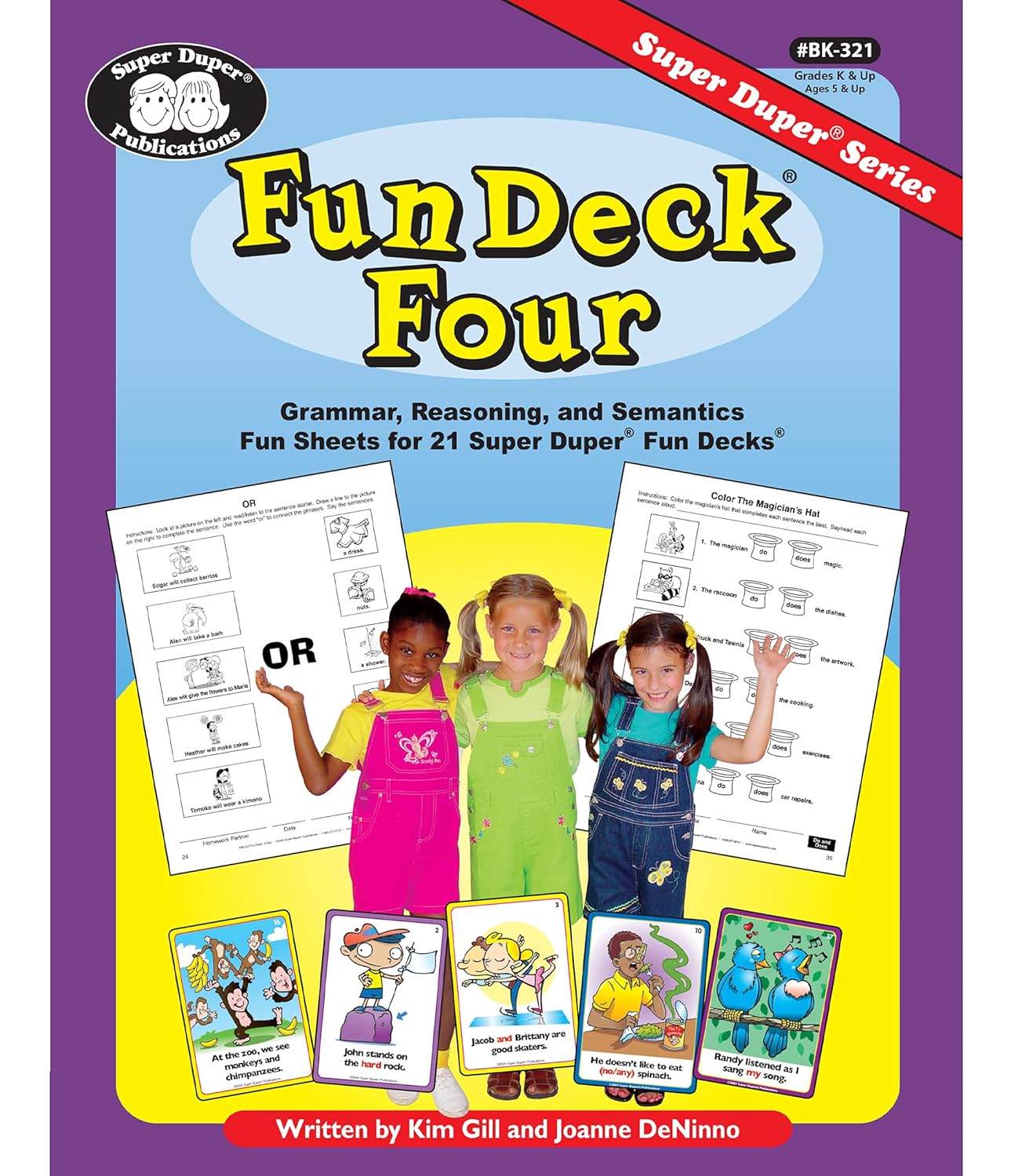 Super Duper Publications | Fun Deck Four Grammar, Reasoning, and ...