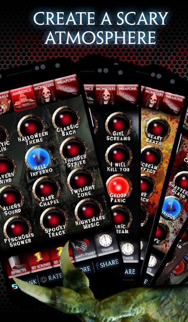 Scary Noise Soundboard