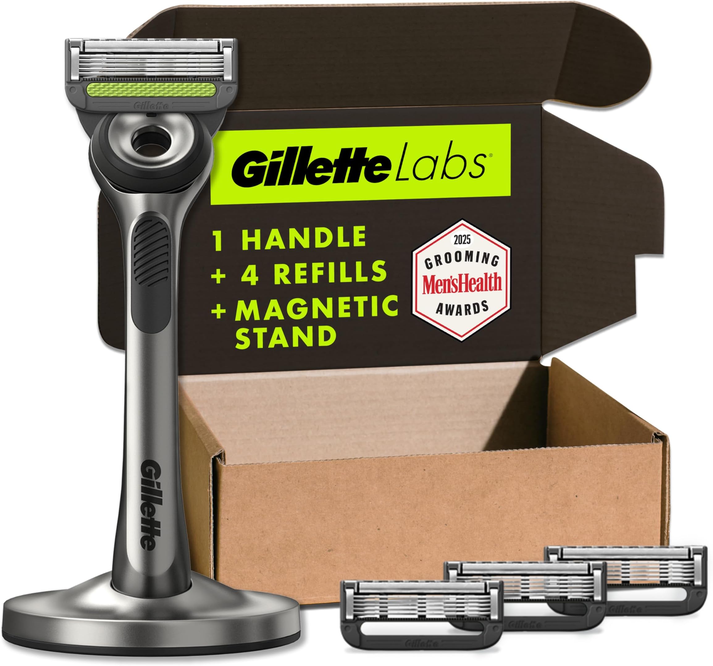 Amazon.com: Harry's Shaving Kit for Men - Razor Handle, 5 Razor Blade ...