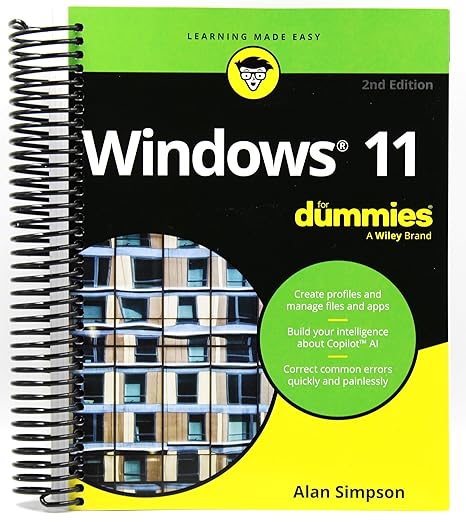 Windows 11 For Dummies, 2nd Edition: Alan Simpson: Amazon.com: Books