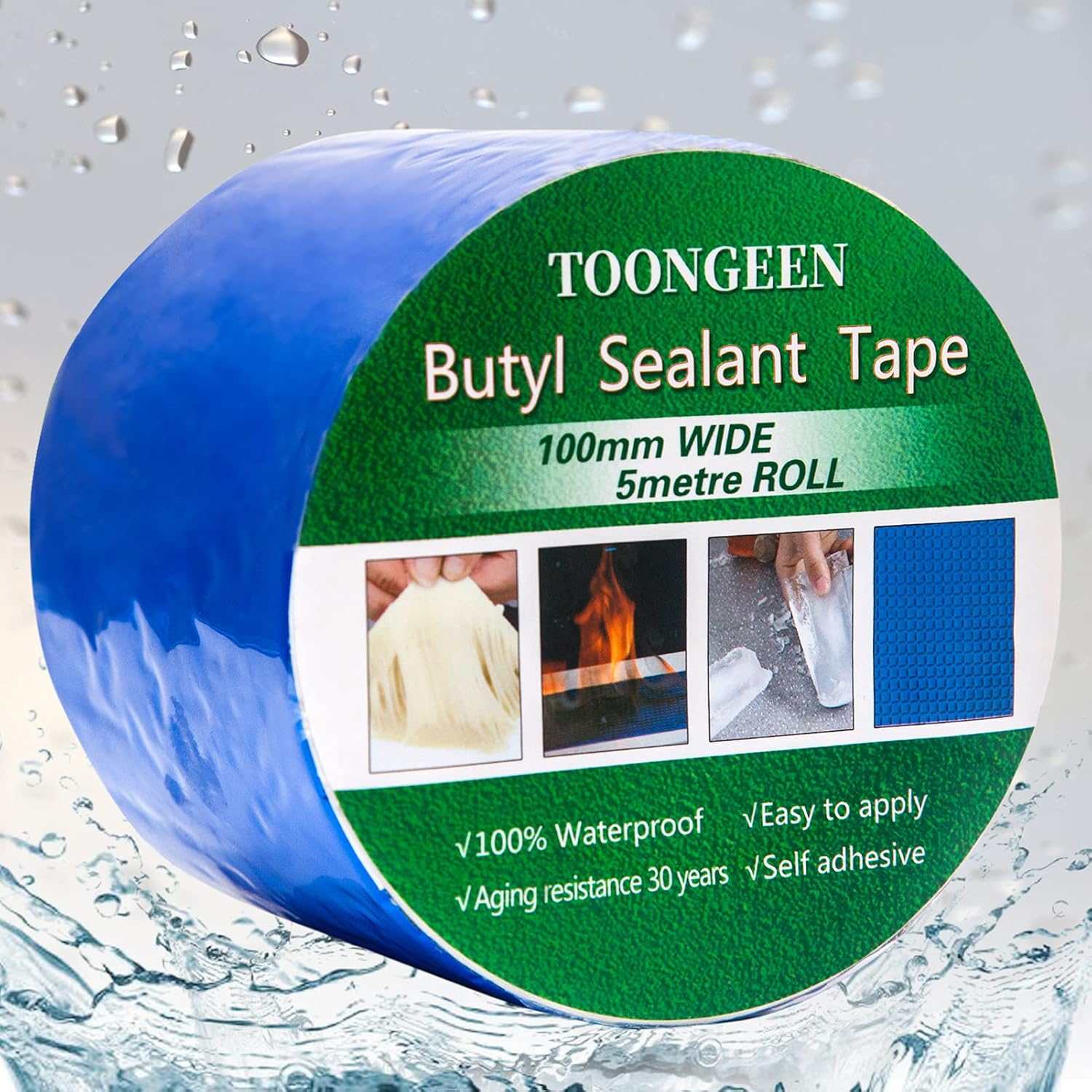 Waterproof Tape Outdoor Use for Leaks and Repair, Strong Roof Sealant ...