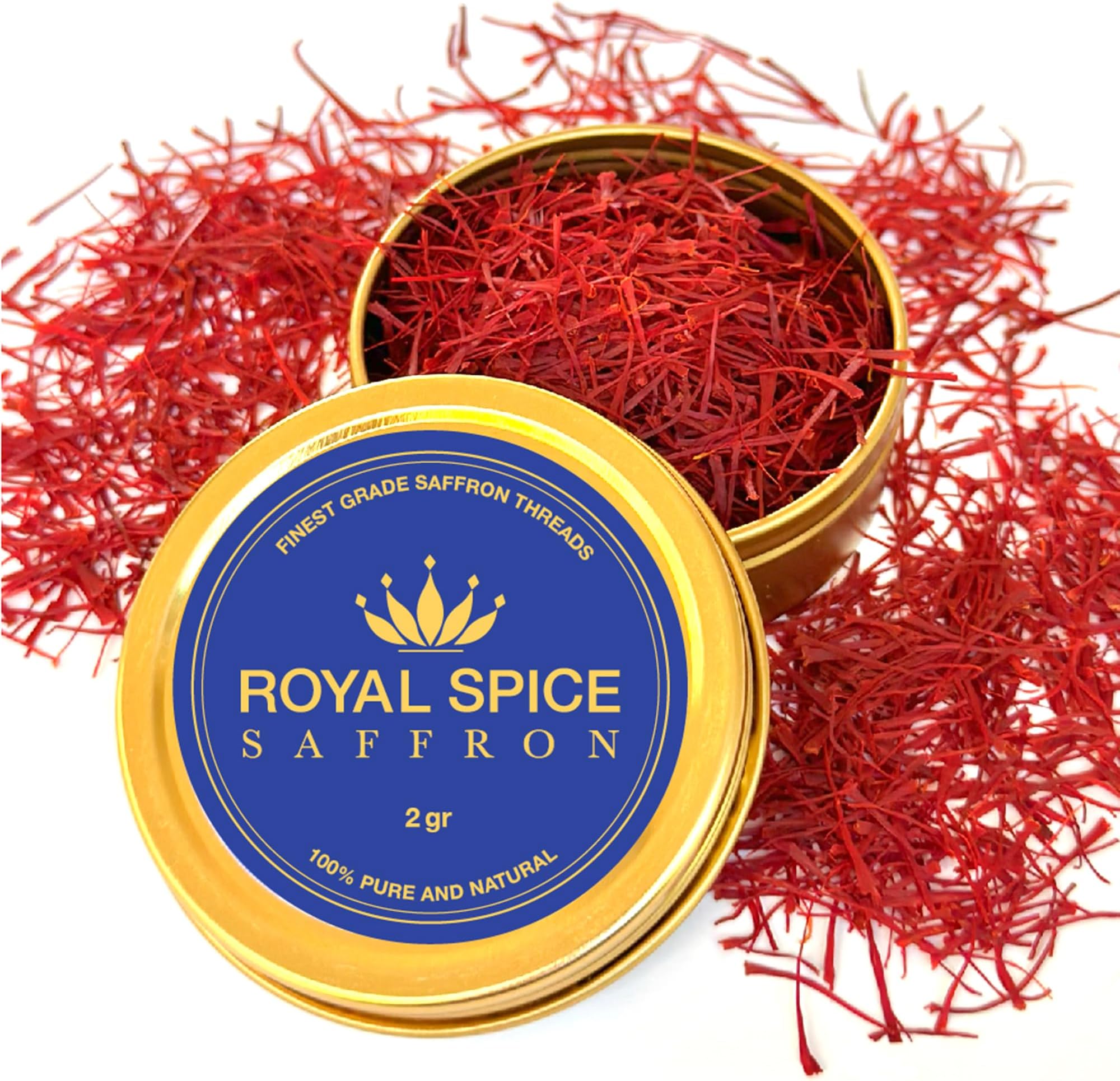 Amazon.com : Royal Spice Saffron, Finest Pure Premium Super Negin ...