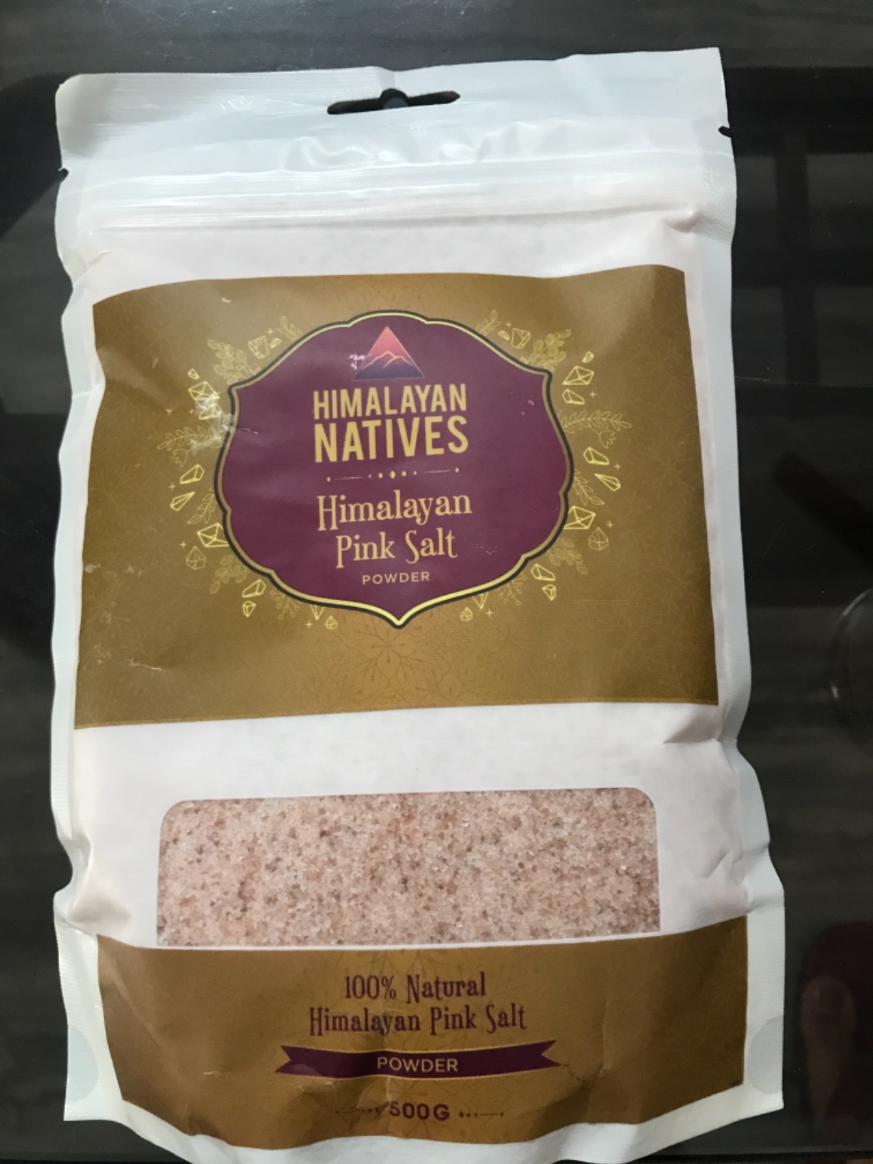 Himalayan Natives 100% Natural Himalayan Pink Salt Powder Pouch 1.5 Kg ...