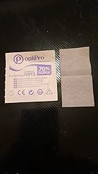 OptiPro Pre-Injection Wipes (x100) - Individually Wrapped Disposable ...