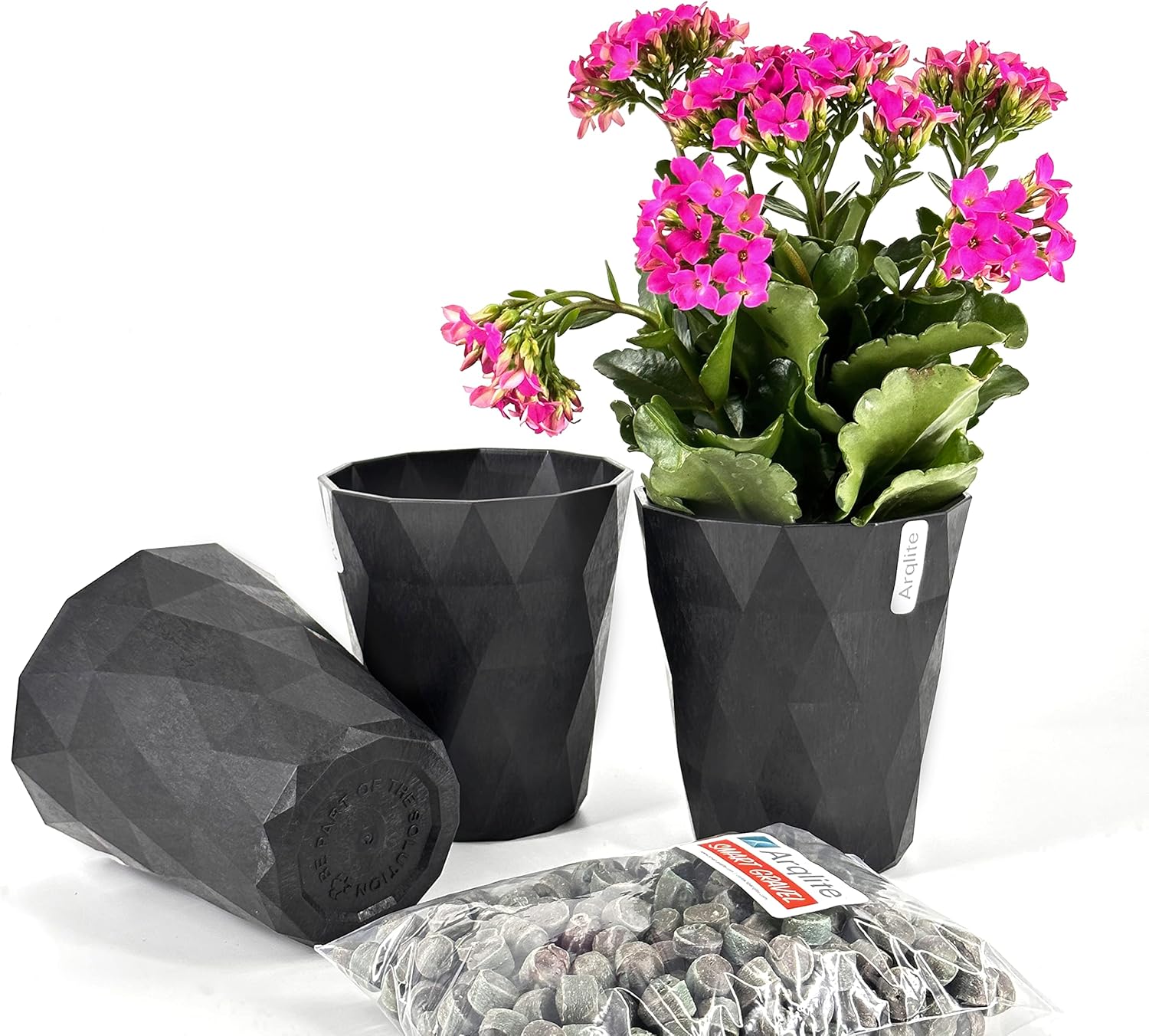 Amazon.com: Arqlite Eco Pot 3 Pack - Recycled using 100% single-use ...