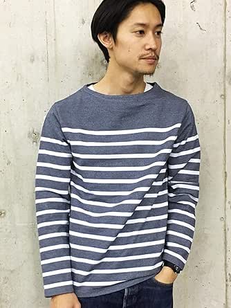 Amazon | [シップス] SC:TRICOT BDR BOAT/N L/S 112000032 Navy2 日本 XL-(日本サイズXL ...