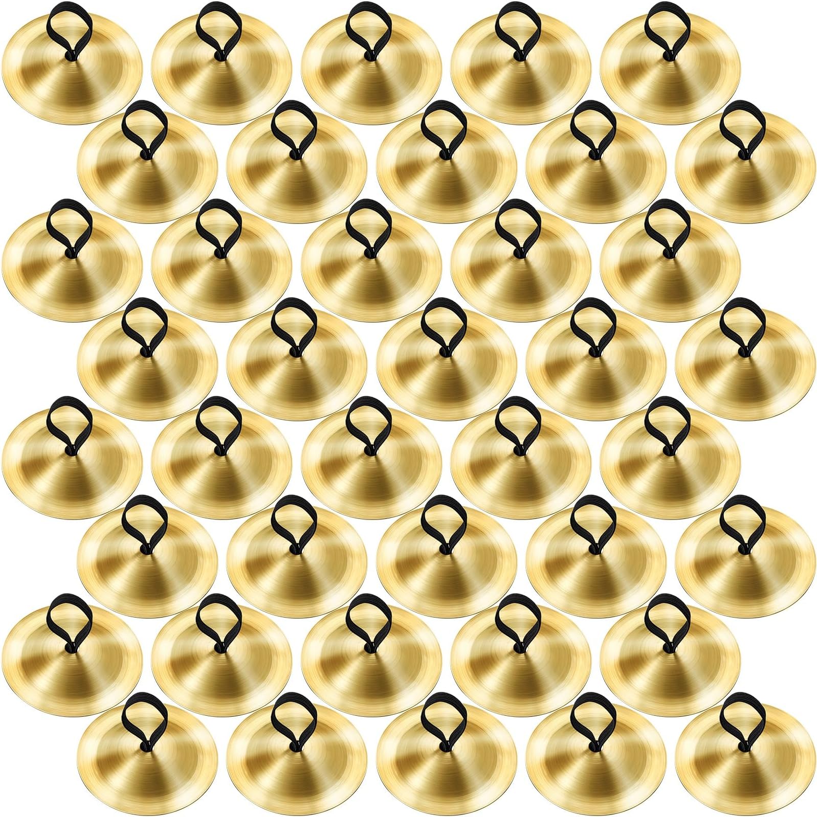 Amazon.com: Fiada 40 Pcs Finger Cymbals Belly Dancing Musical ...