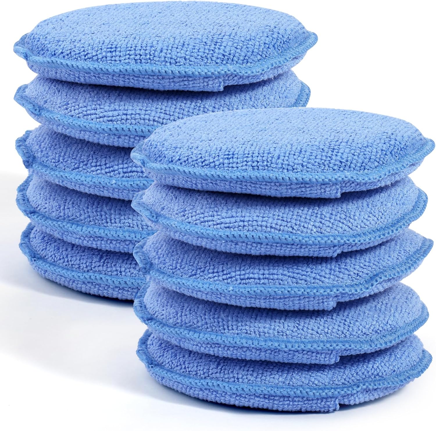 Amazon.com: 10 Pack Wax Applicator Pads, Microfiber Applicator Pad with ...