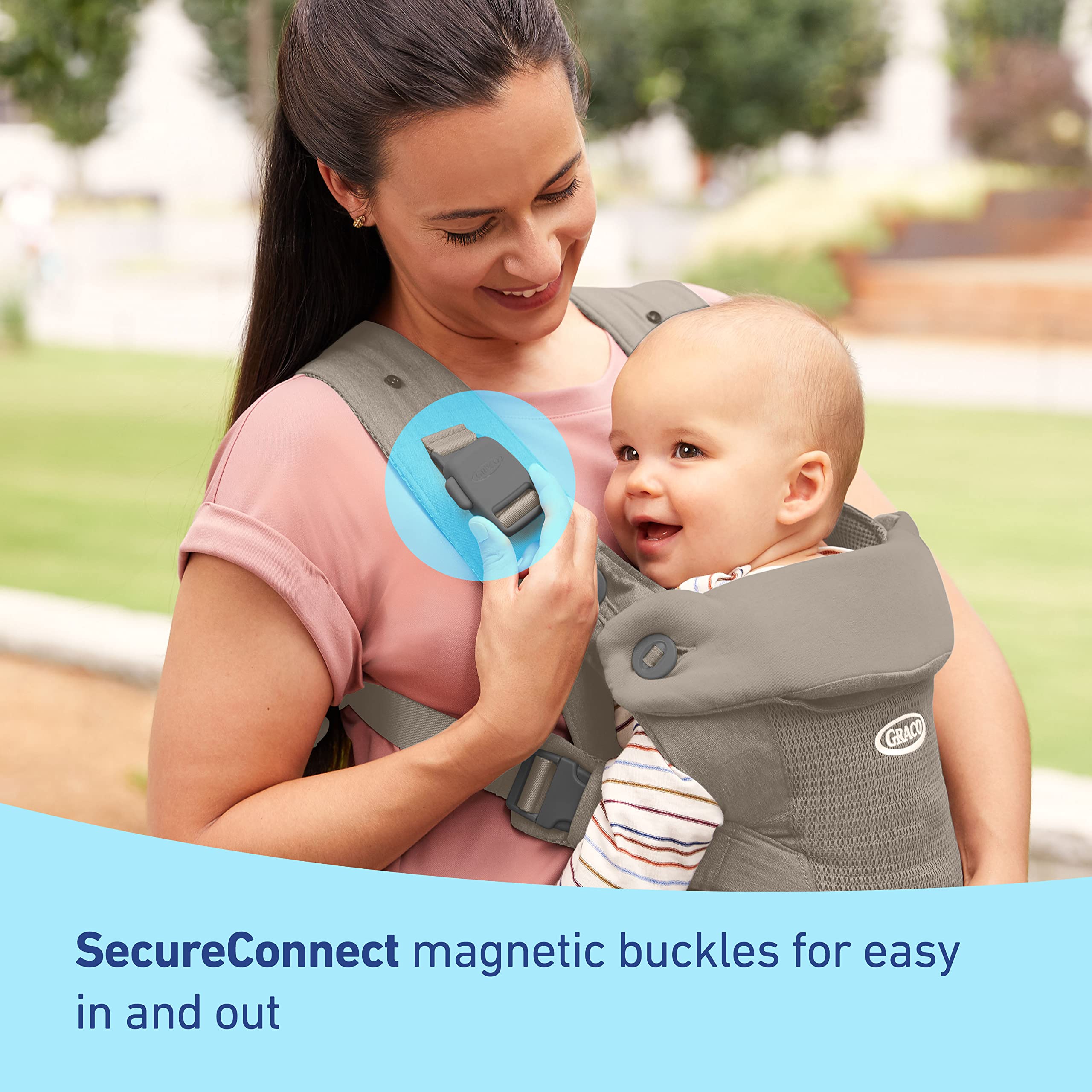 Snapklik.com : Graco Cradle Me Lite 3-in-1 Baby Carrier