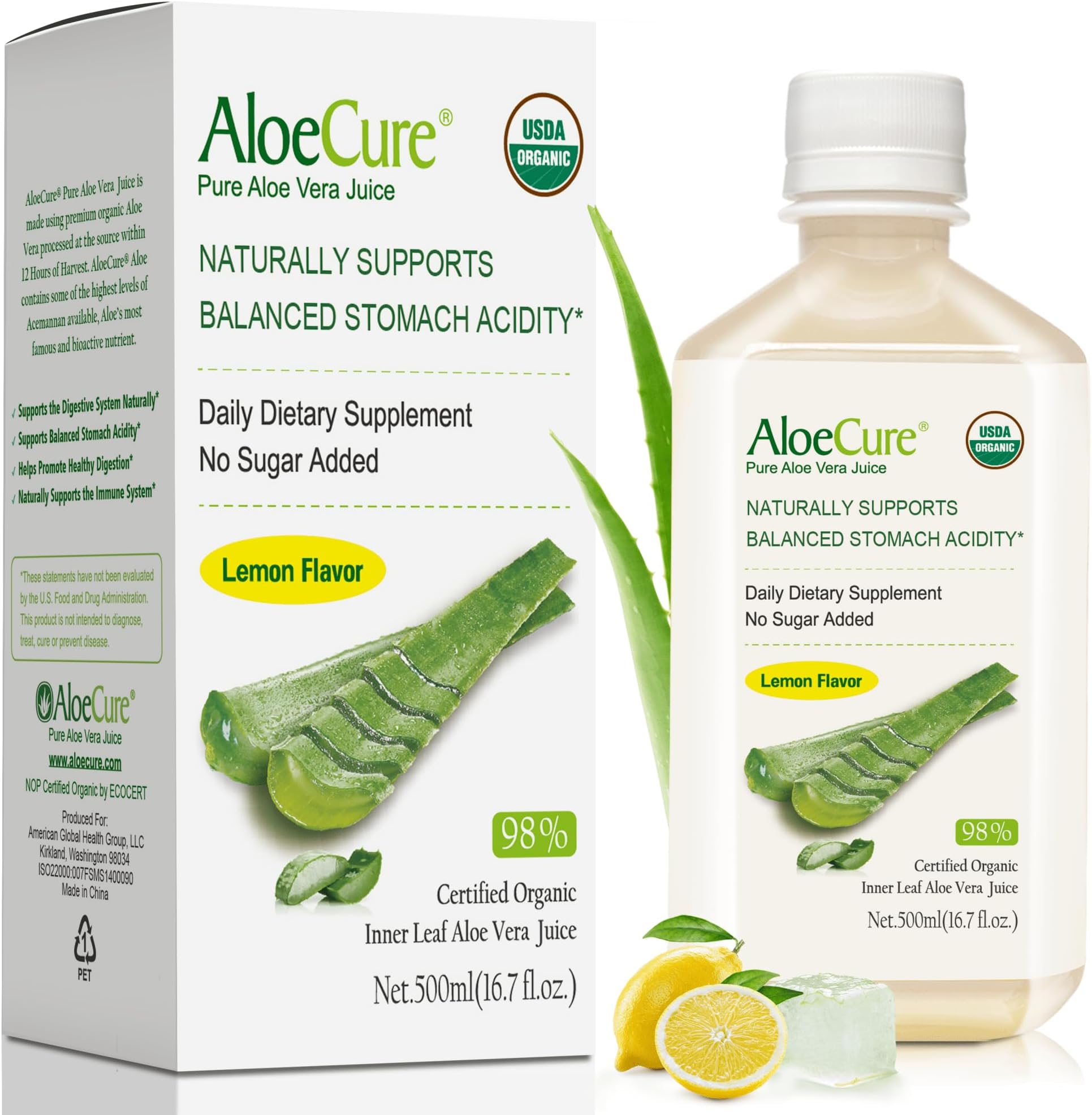 Amazon.com : Lily of the Desert Aloe Vera Juice - Whole Leaf Filtered ...