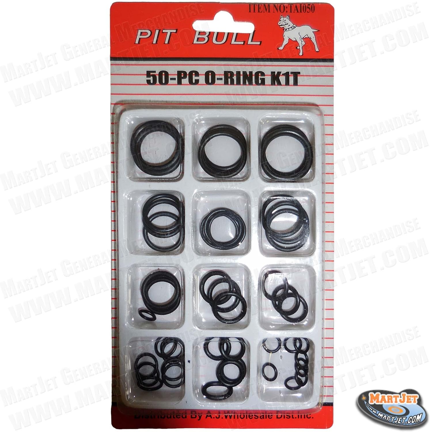 Amazon.com: 50pc Rubber O Ring Set Assortment Plumbing Hydraulic Air ...