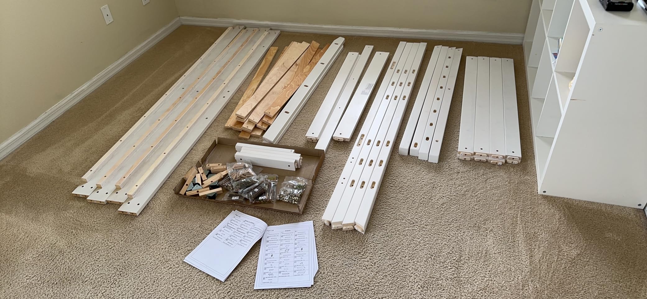 $13/mo - Finance Harper & Bright Designs Twin Over Twin Bunk Beds for ...