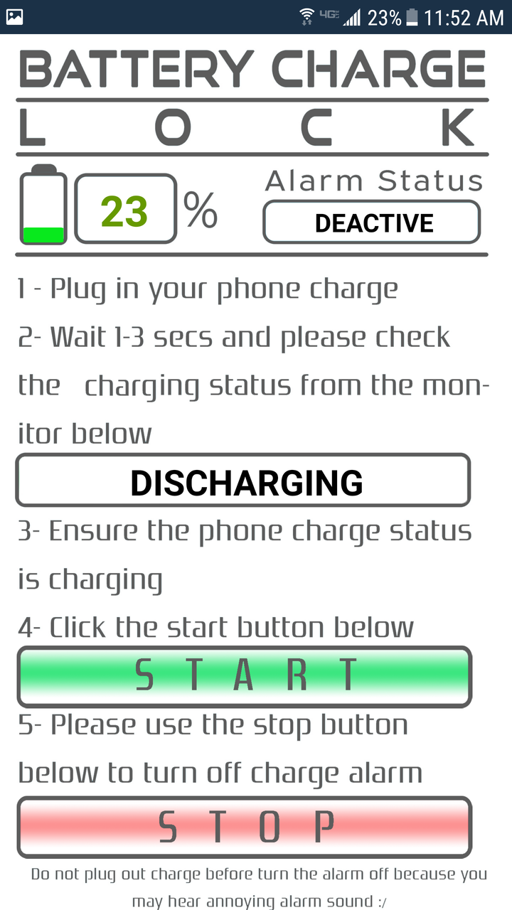 Battery Charge Lock: Phone Security - App on Amazon Appstore
