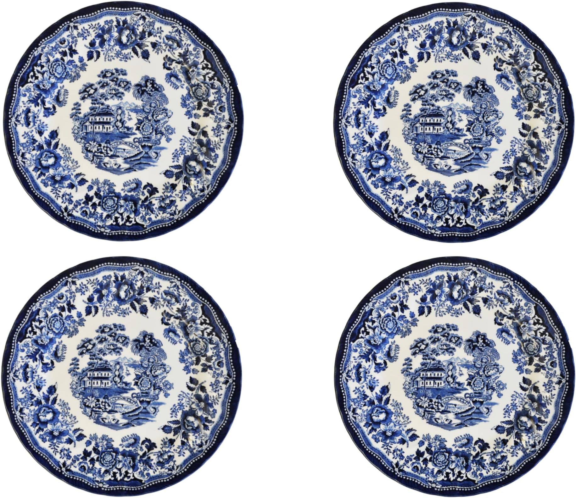 Amazon.com | Churchill New Royal Wessex Tonquin Blue Chelsea 10" Dinner ...