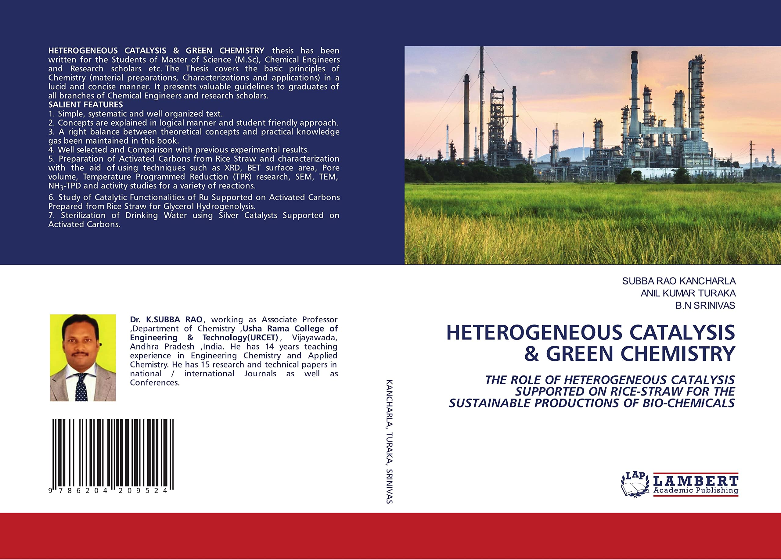 HETEROGENEOUS CATALYSIS & GREEN CHEMISTRY : B.N SRINIVAS: Amazon.in: Books