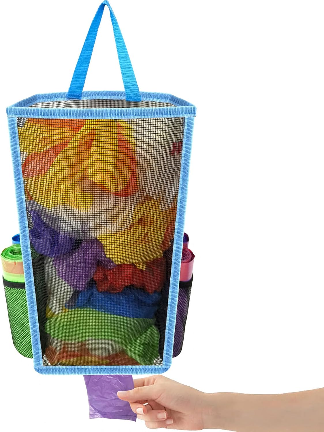 Amazon.com: TYBONDER Trash Bags Holder,Plastic Bag Holder,Large ...