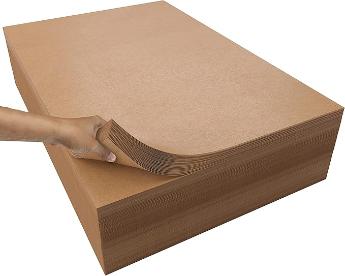 Amazon.com: Kraft Paper Sheets - 15 x 20 in. - 480 Sheets of Brown ...