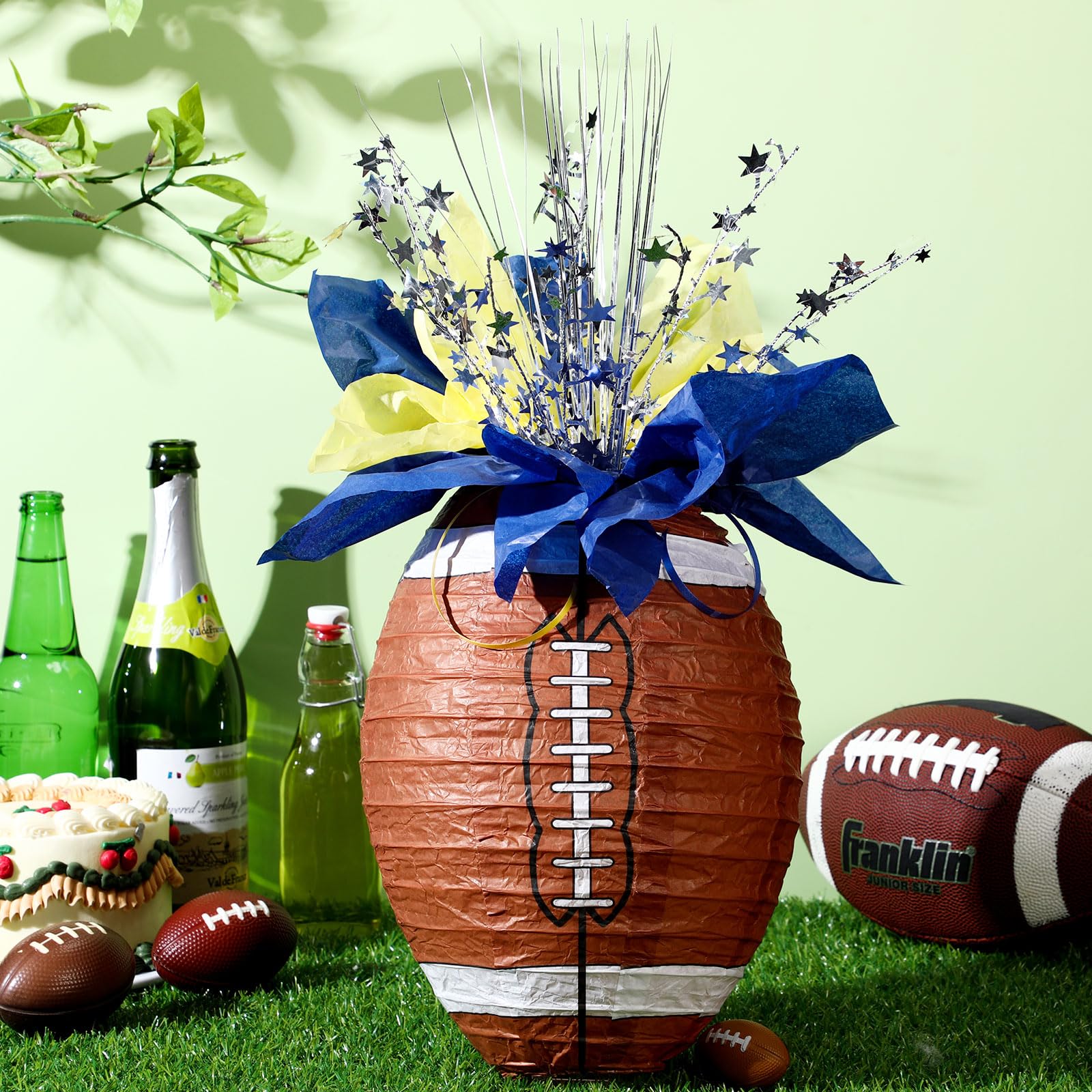 Wwwfootball Centerpieces 25 Pieces Football Table Centerpiece 3D