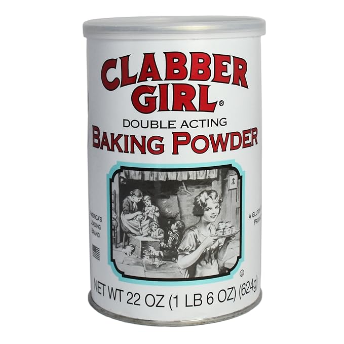Amazon.com : Clabber Girl Double Acting Baking Powder, 22 Ounce ...