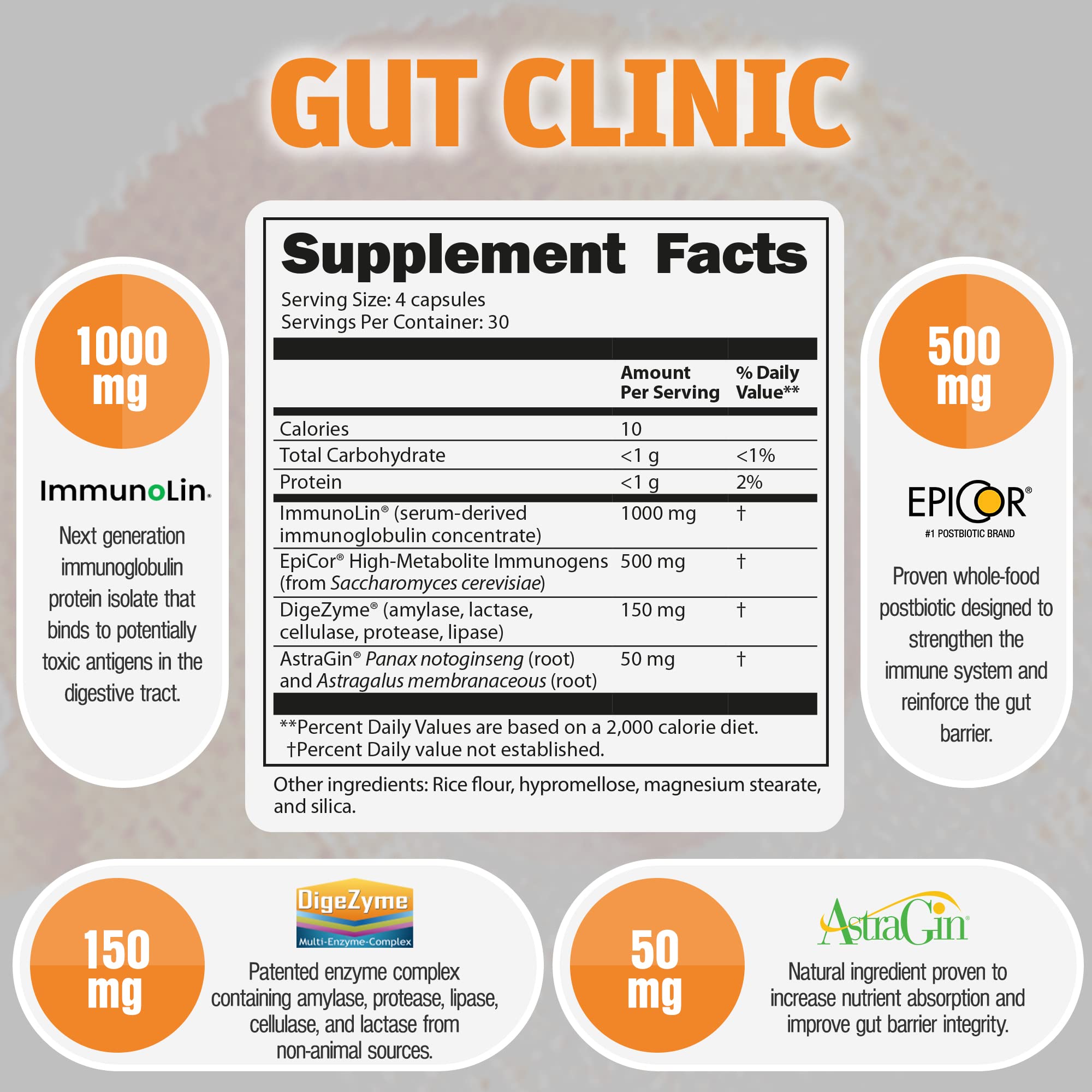 Snapklik.com : Salt Wrap Gut Clinic Postbiotics For Digestive Symptoms ...