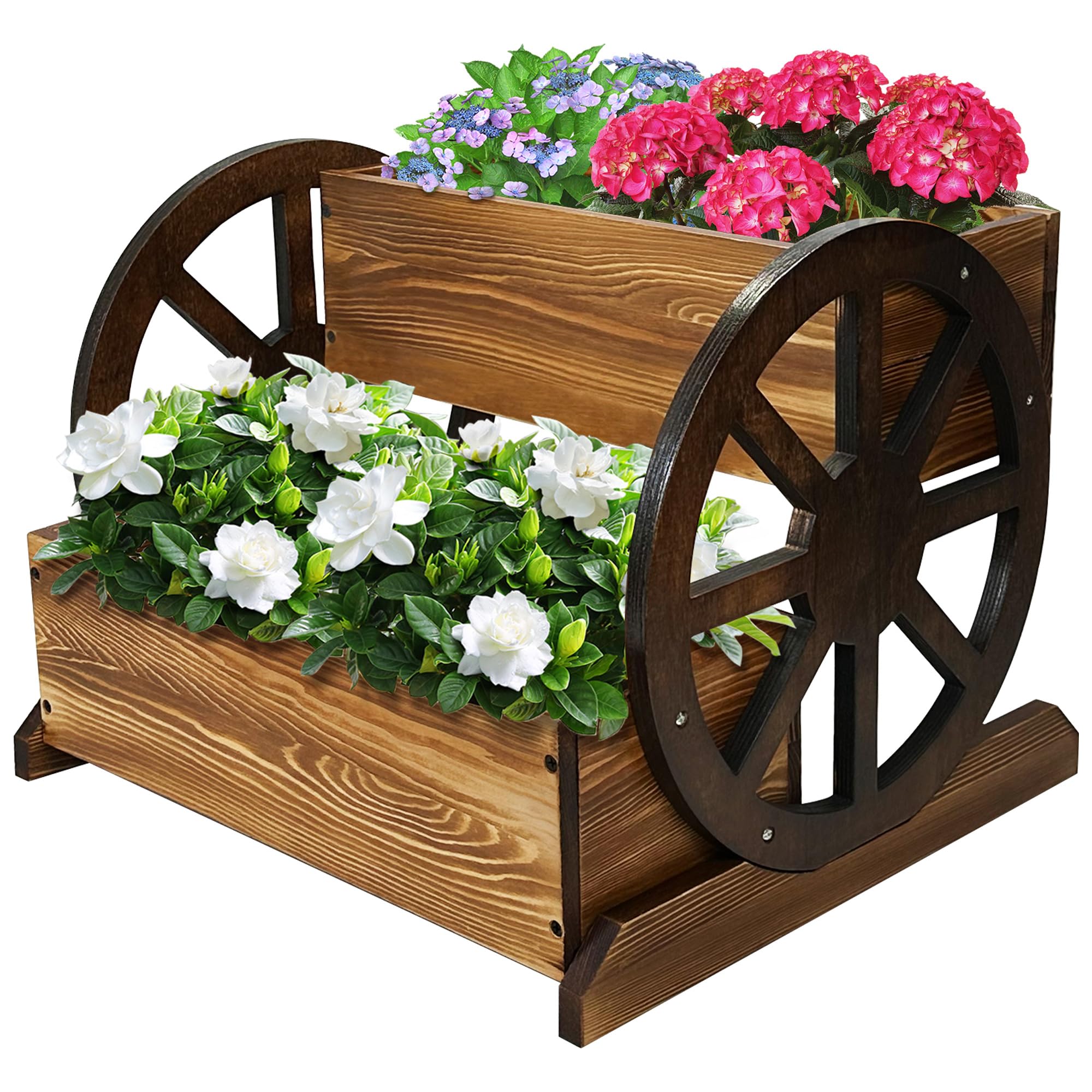 Amazon.com : koretech Planter Boxes Outdoor, Flower Planters Outdoor ...