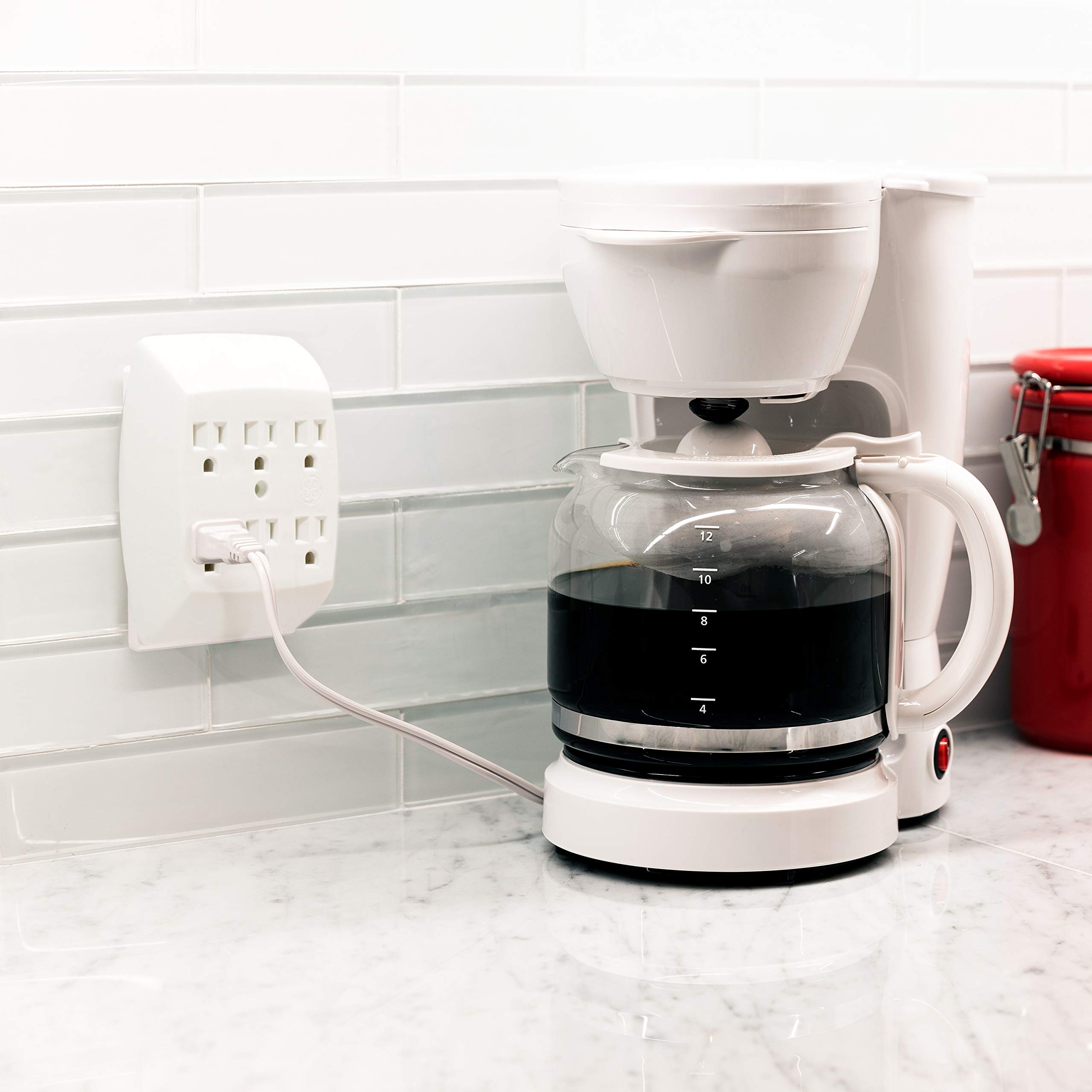 Snapklik.com : Home Electrical 6-Outlet Extender Wall Tap, 2 Pack ...