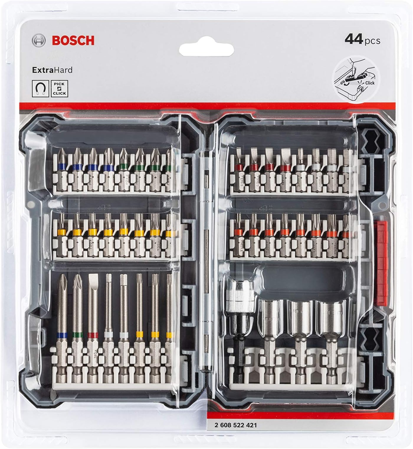 Bosch 46 pcs Screwdriver Bit Set : Amazon.in: Industrial & Scientific