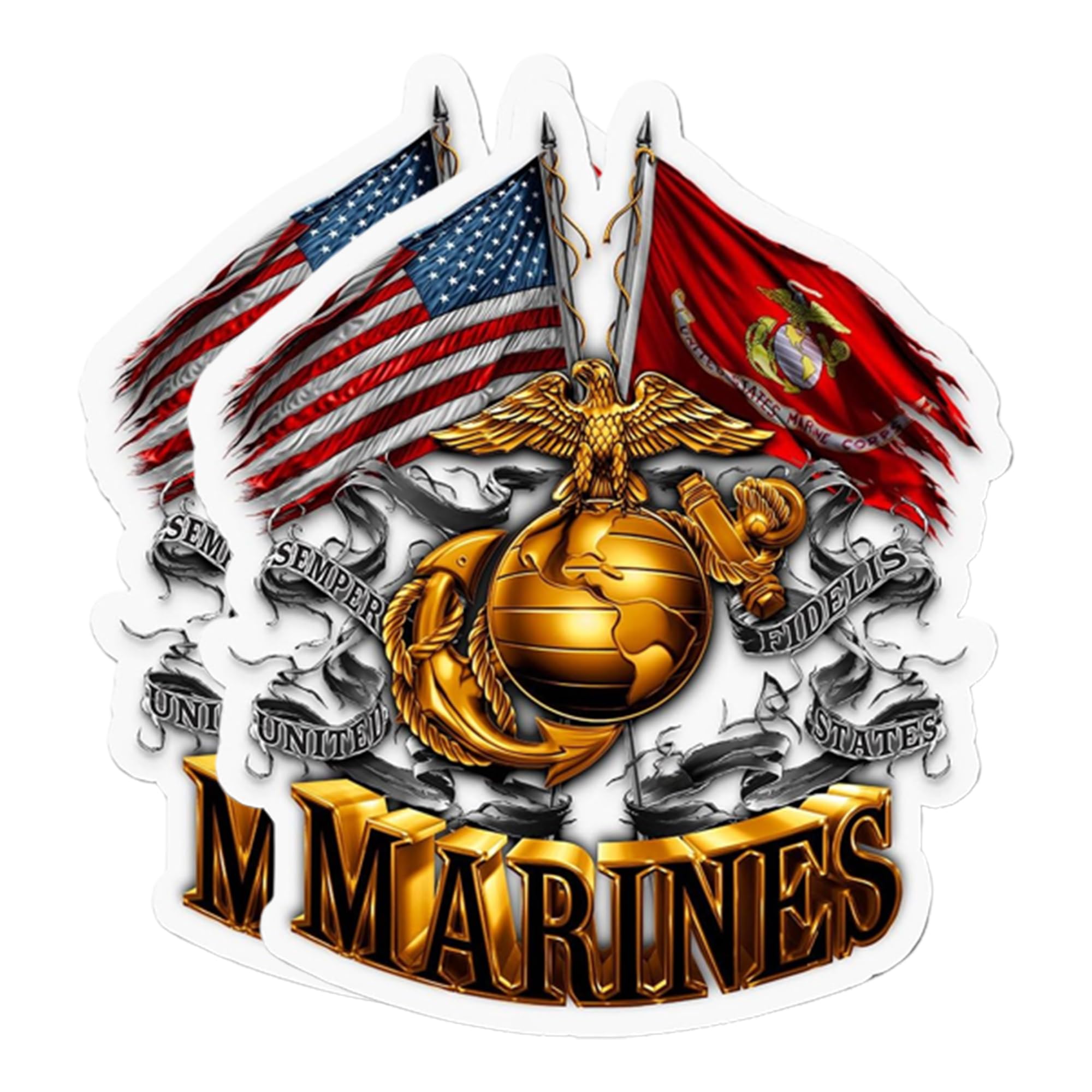 Us Us Marine Corps Seal Wall Window Vinyl Decal Sticker US Air Force: