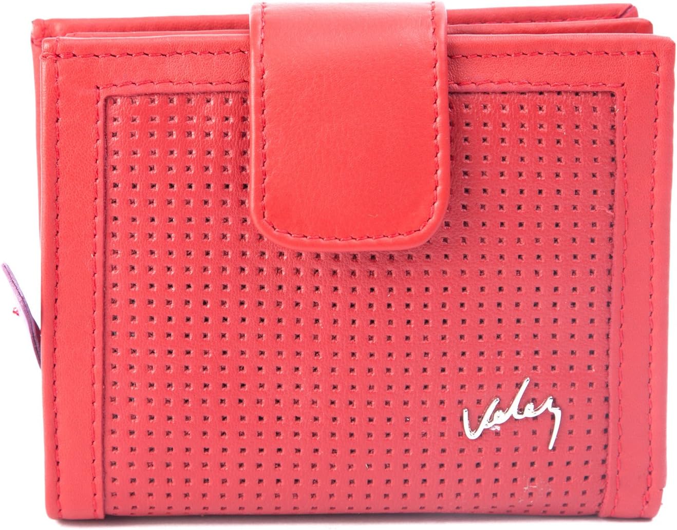Amazon.com: VELEZ Women Genuine Full Grain Leather Bifold Wallets ...