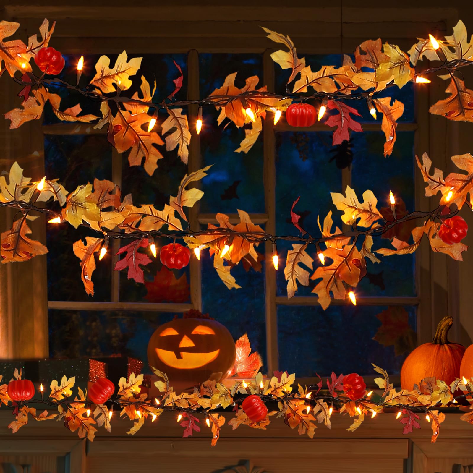 Fall Themed String Lights Fall String Lights Etsy UK