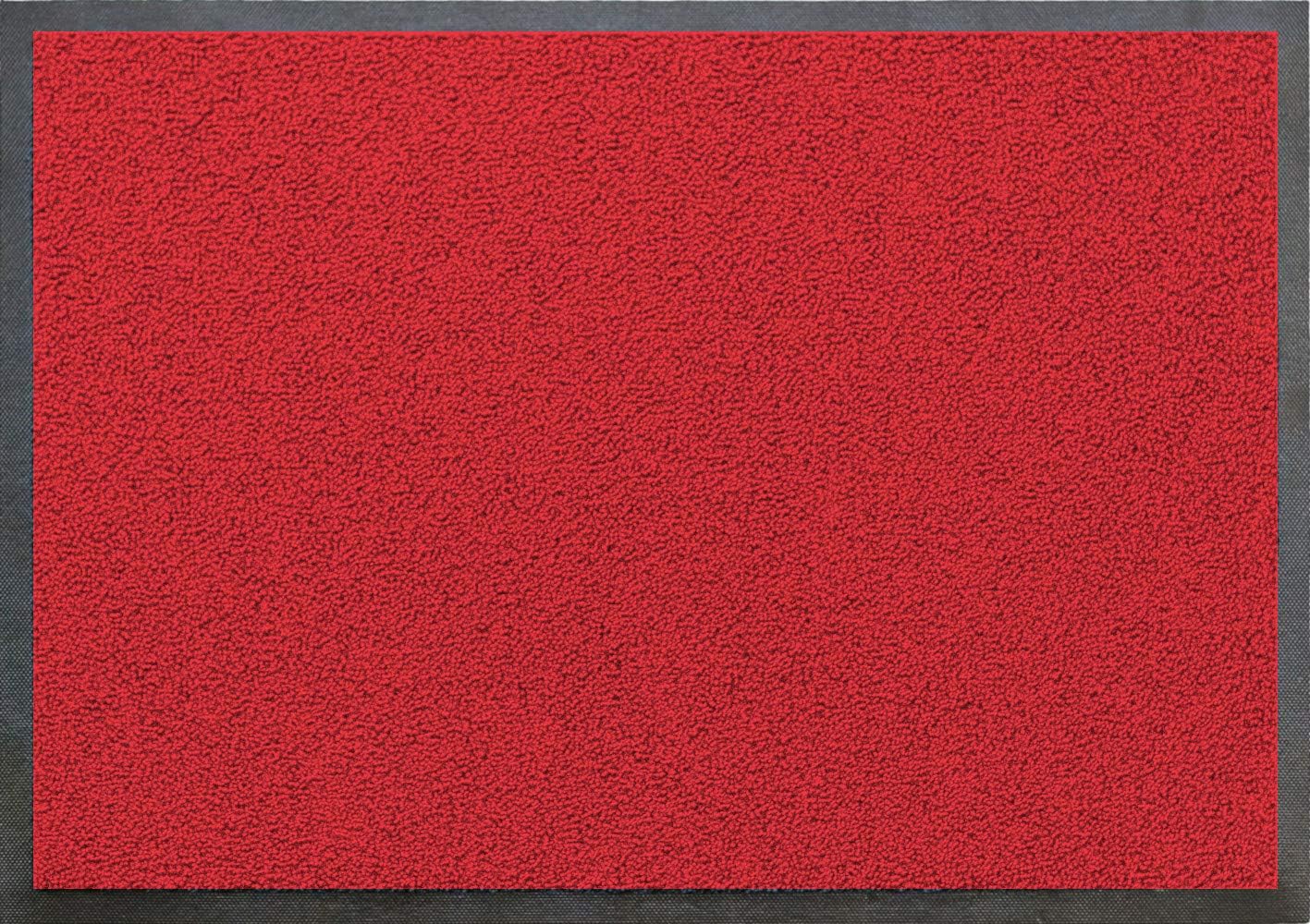 Heavy Duty Red Door Mat (Scarlet, 60 x 85 cm) Portifera Access Mono ...