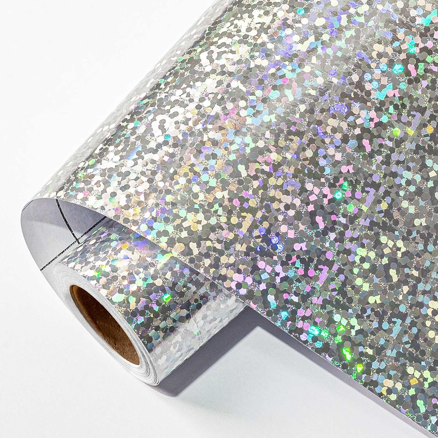 Amazon.com: Yarcony Silver Dots Metallic Wrapping Paper - 17 Inch X 33 ...