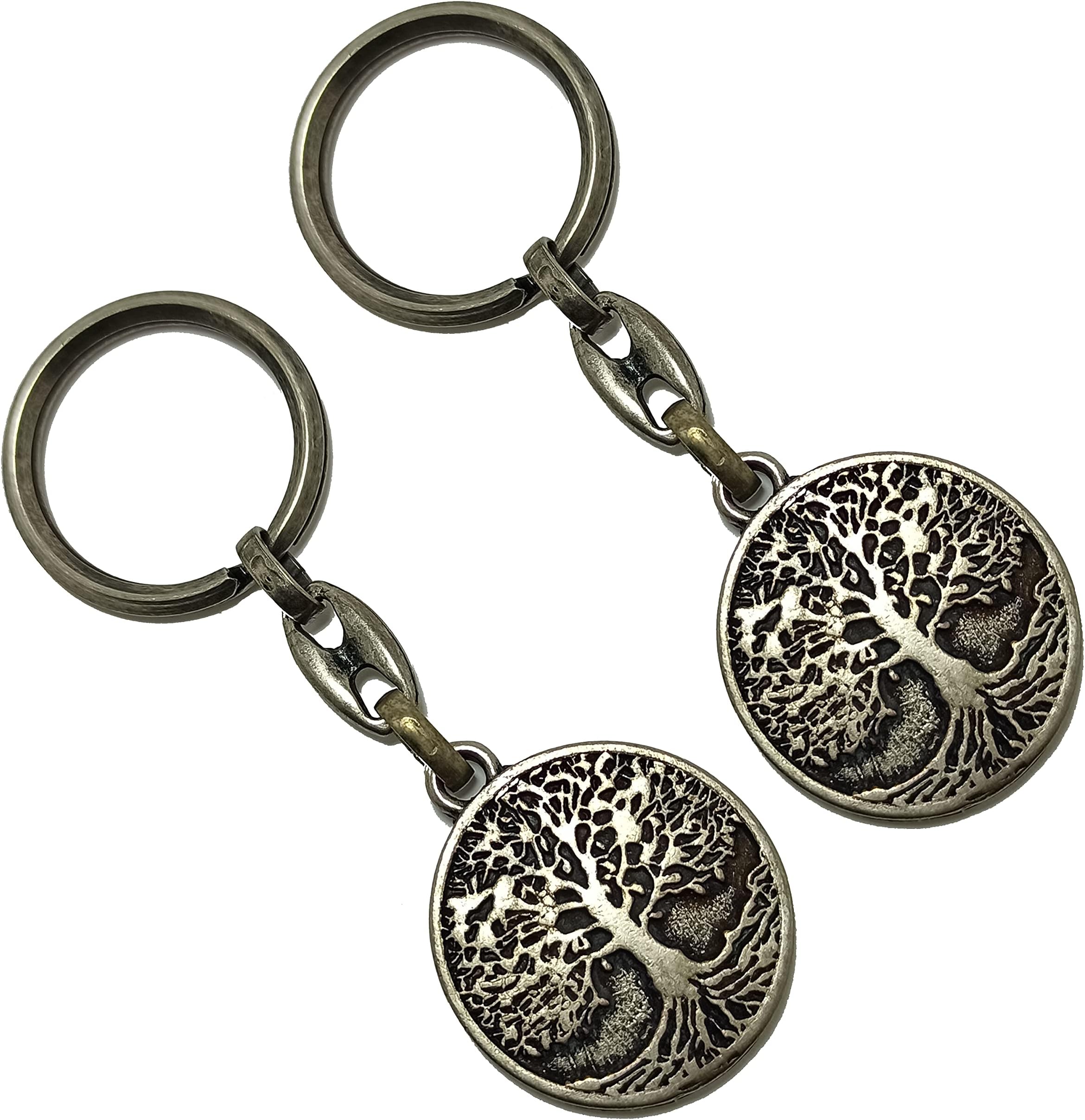 Amazon.com: Kytrun Tree of Life Key Chain Charm Friendship Keychains ...