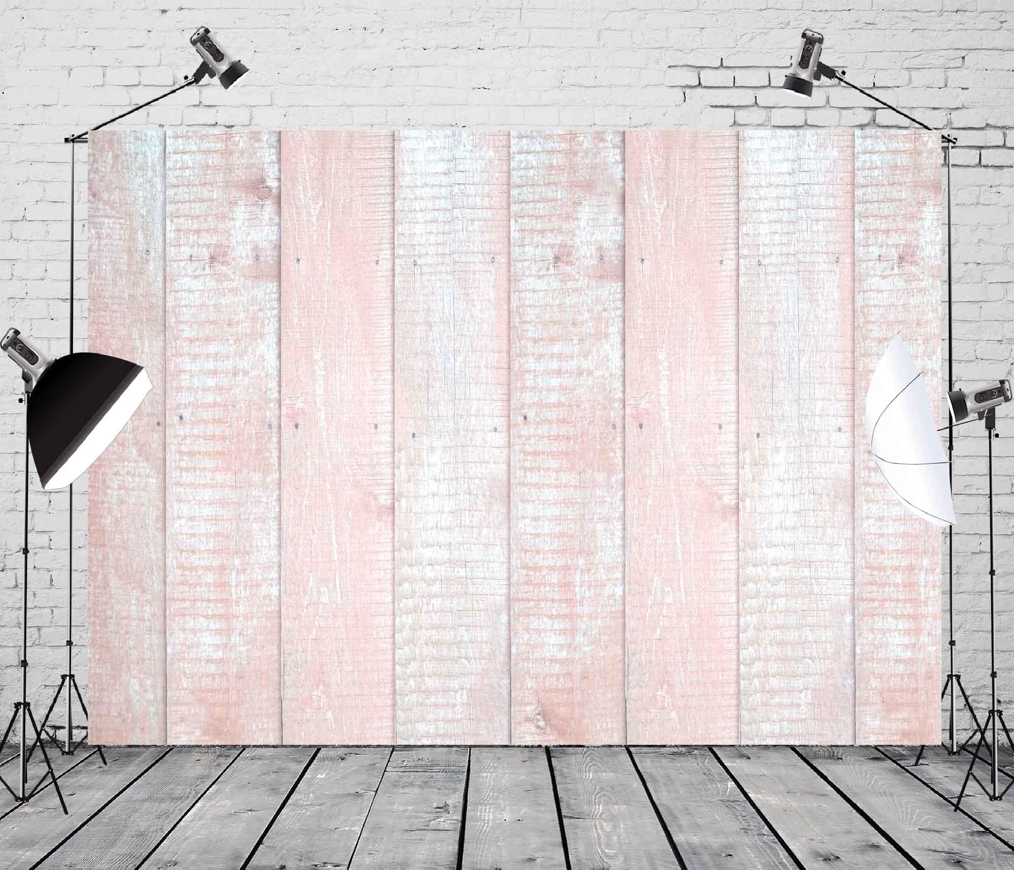 Amazon.com : Eainb 5x3ft Vintage Room Inside Wall Backdrop Pink ...