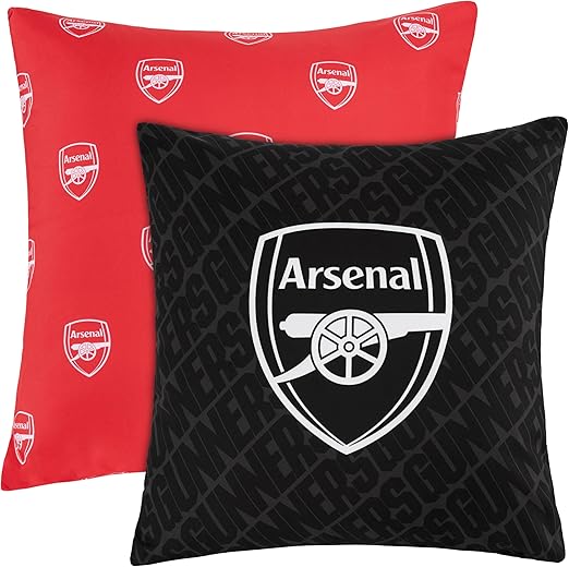 Arsenal F.C. Square Cushion Covers, 39 x 39cm Bed, Sofa Cushion Cover ...