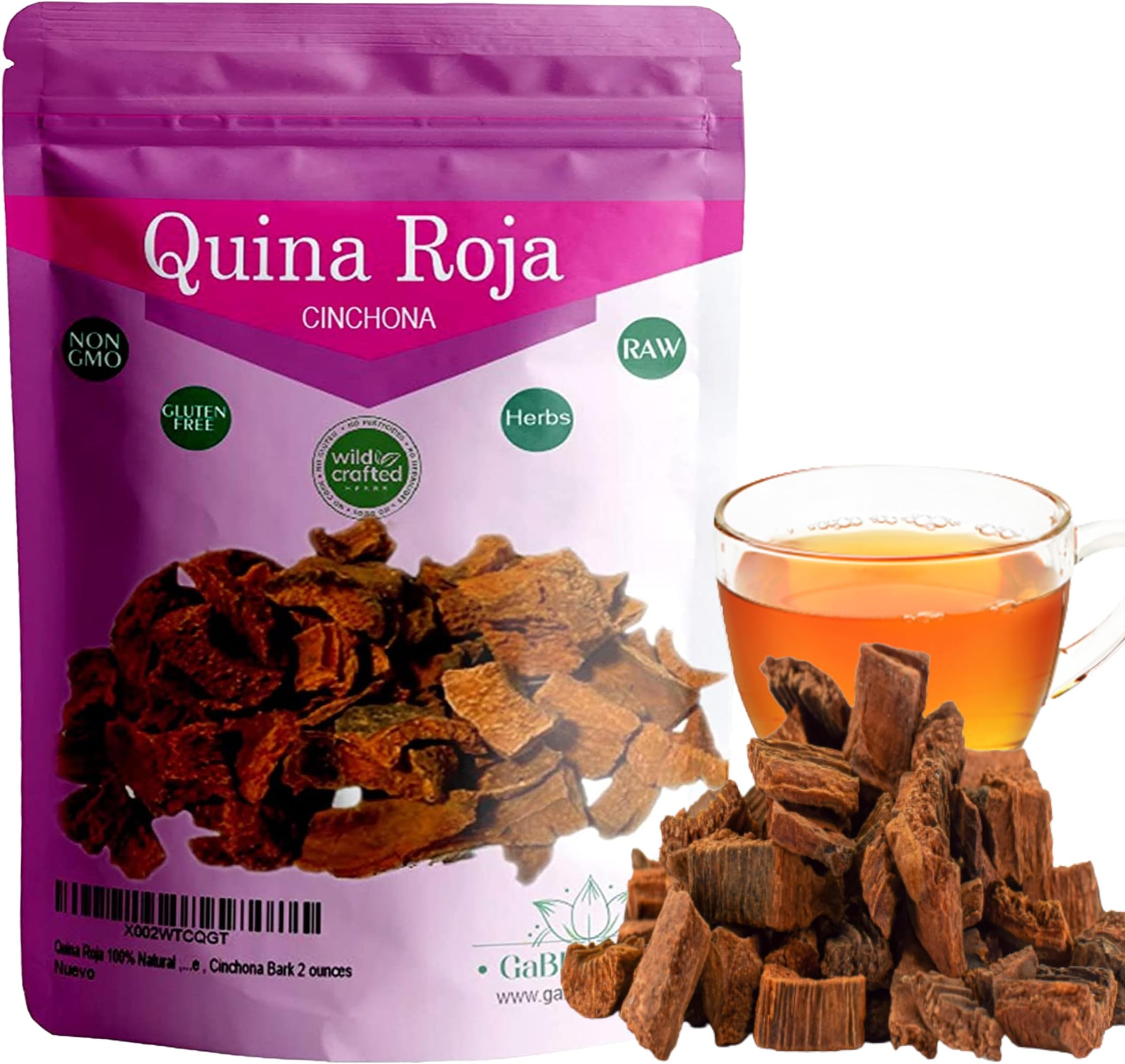 Amazon.com : Quina roja Cinchona bark, (4 oz/114 GR) 100% pure ...