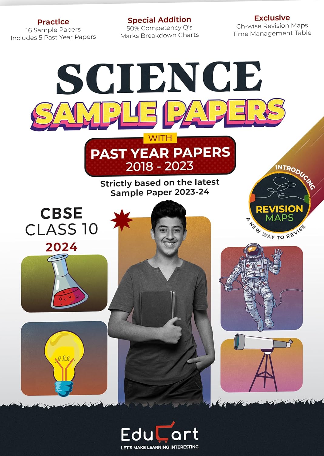 Amazon.com: Educart CBSE Science Class 10 Sample Paper 2023-24 ...