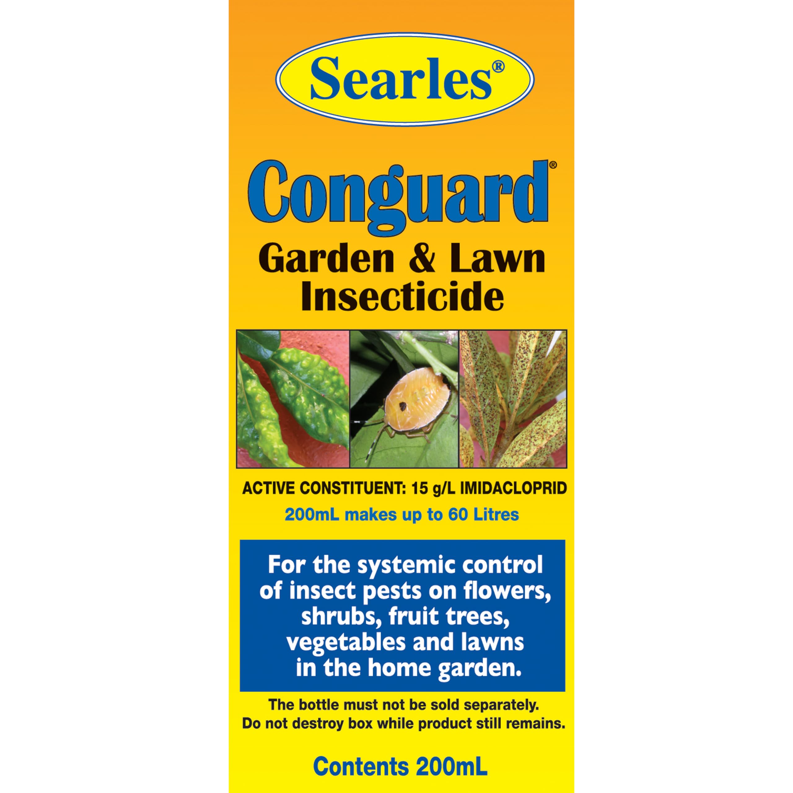 Searles Conguard Garden and Lawn Insecticide, 200 ml : Amazon.com.au ...