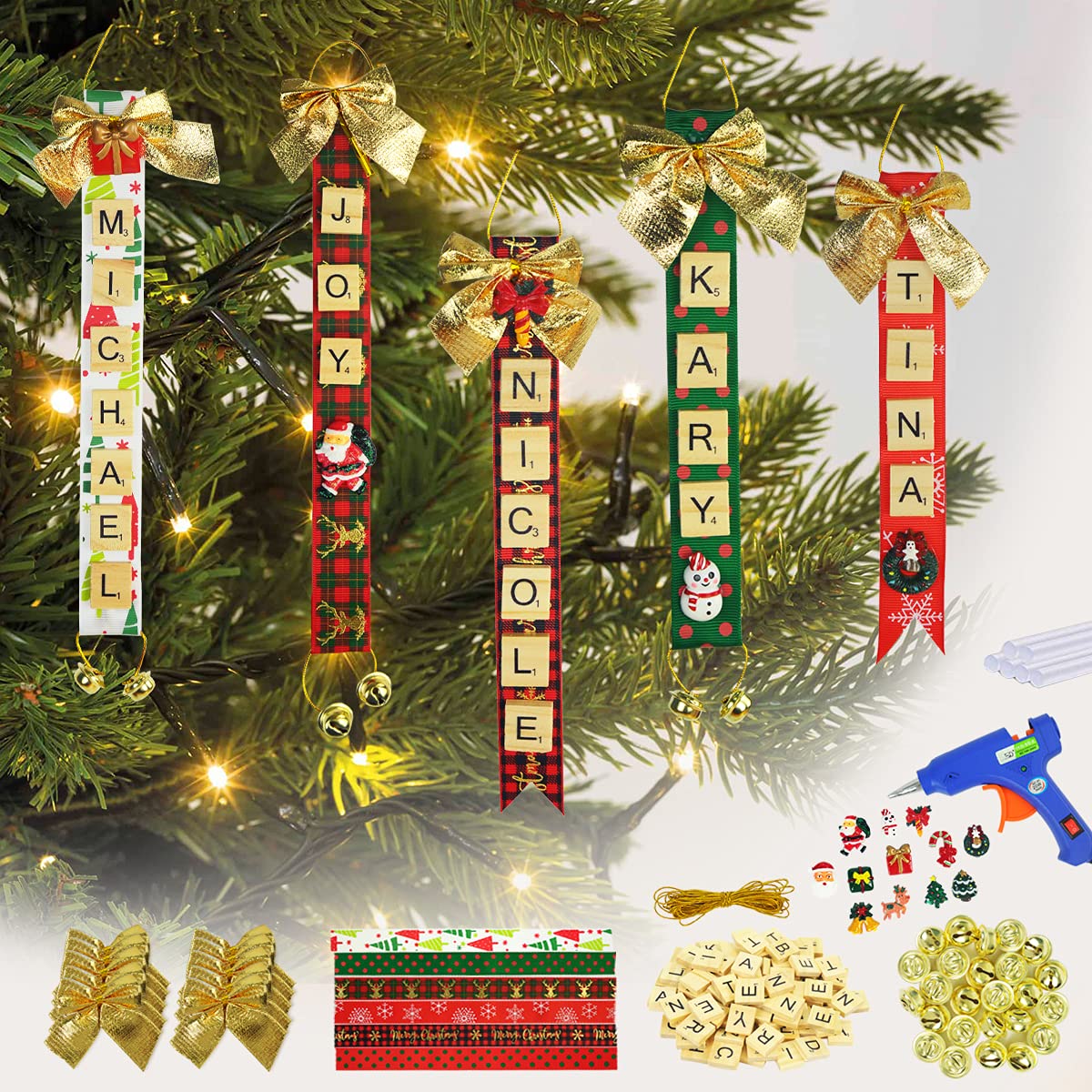 Christmas Ribbon Ideas Christmas Ribbon Ideas