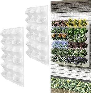 Amazon.com: YCBTREE Self-Watering Vertical Wall Planter, 36 Pots Wall ...