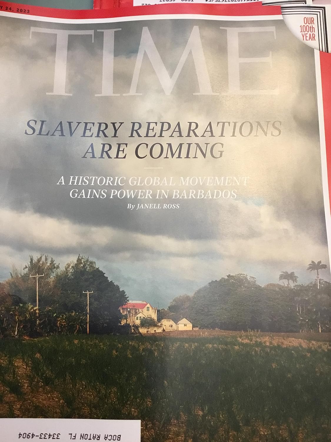Time Magazine July 24 2023 slavery reparations are coming: Amazon.com ...