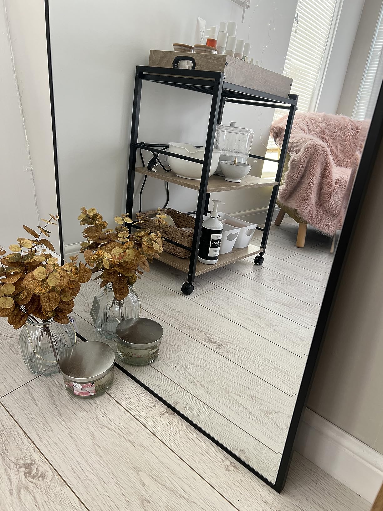 TecTake drinks trolley Worcester | Rustic serving cart for soft drinks ...