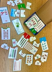 Amazon.com: Number Puzzle Games, 60 Number Matching Puzzles Number 1-30 ...
