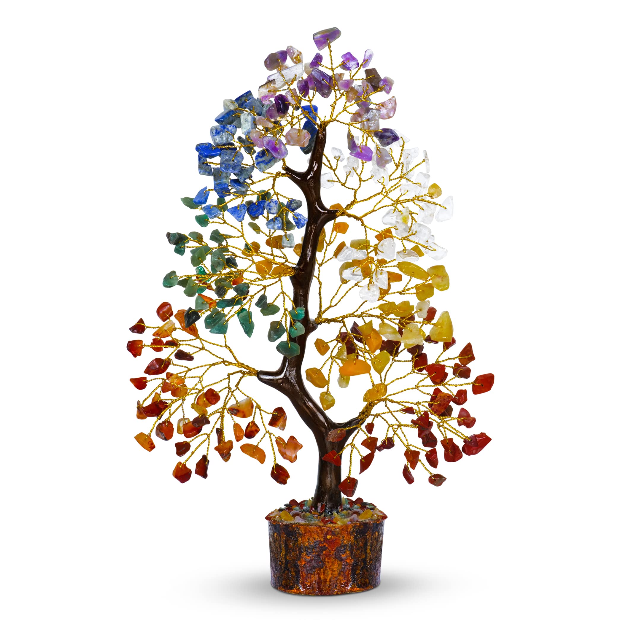 7 Chakra Crystal Tree Feng Shui Money Tree Office Decor Crystals and ...